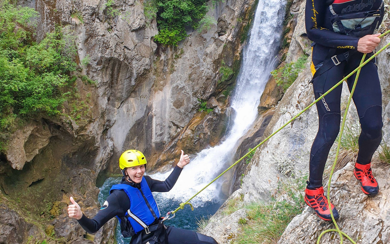 Extreme canyoning Cetina river - Adventures Croatia